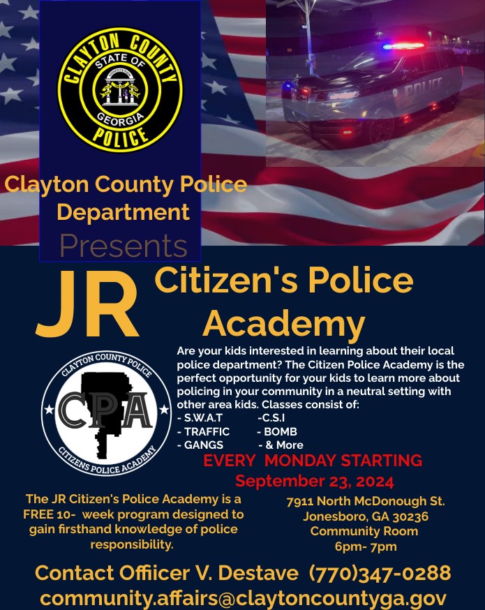 Clayton County, Georgia Police Department Official Website
